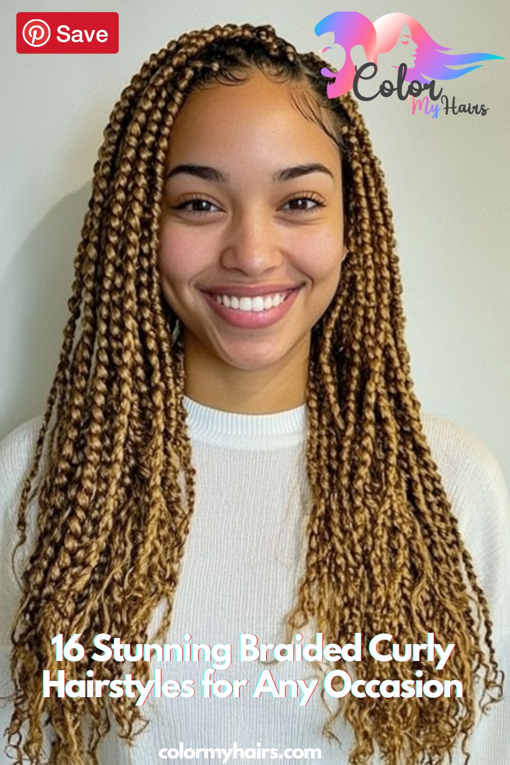 16 Stunning Braided Curly Hairstyles for Any Occasion | Color My Hairs